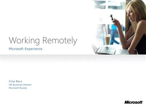 Ppt Working Remotely Powerpoint Presentation Free Download Id1590560