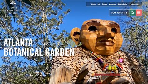 Atlanta Botanical Gardens Downtown Atlanta