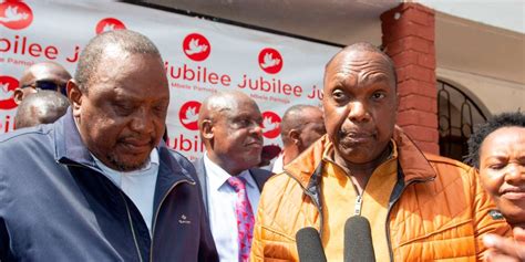Uhuru Arrives At Disputed Jubilee Party Ndc