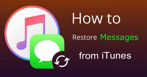 [2025] How To Restore Only Messages From An Itunes Backup