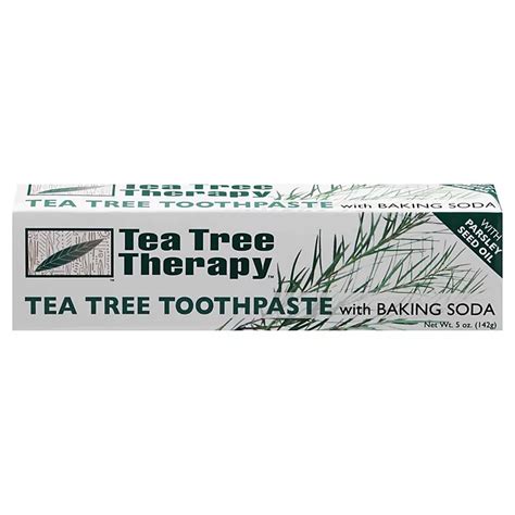 Tea Tree Therapy Tea Tree Toothpaste With Baking Soda Shop Toothpaste