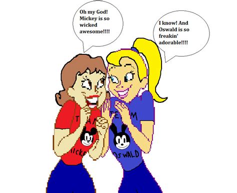 Epic Mickey Fangirls By Kessielou On Deviantart