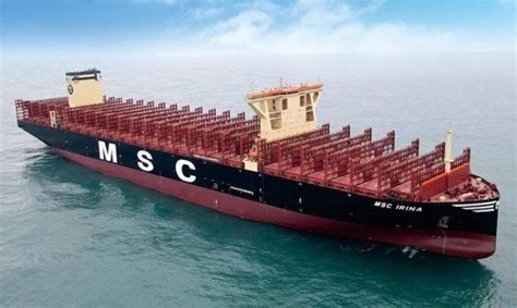 MSC Recibe El Mayor Portacontenedores Del Mundo Con 24 416 TEUs De