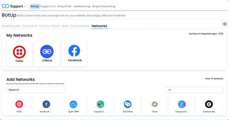 App Integrations Botup By 500apps