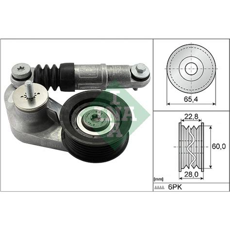 LR028880 - Belt tensioner, tensioner lever, tensioner pulley OE number ...