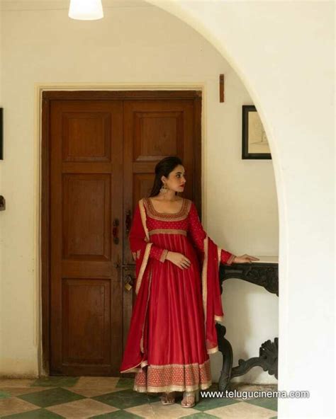 Priyanka Mohan In A Red Hot Dress Telugu Cinema