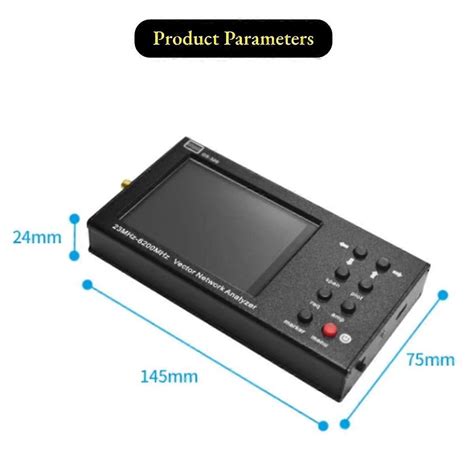 Gs320 Vector Network Analyzer 6ghz Rf Antenna Measuring Voltage Standing Wave Ratio Vna Swr