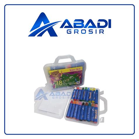 Crayon Van Art 18 Warna Abadi Grosir
