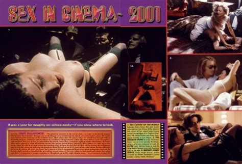 Sex In Cinema 2001