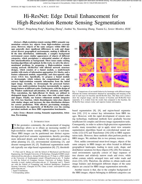 Pdf Hi Resnet Edge Detail Enhancement For High Resolution Remote
