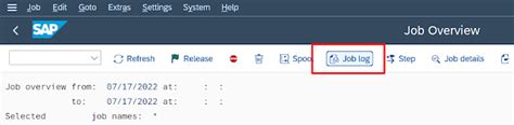 How To Debug A Canceled Background Job In Sap