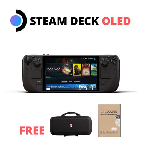 Steam Deck Oled Handheld Gaming Console 512gb 1tb 50 Whr Battery