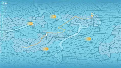 Isometric Navigate Mapping Technology For Distance Data Path Turns