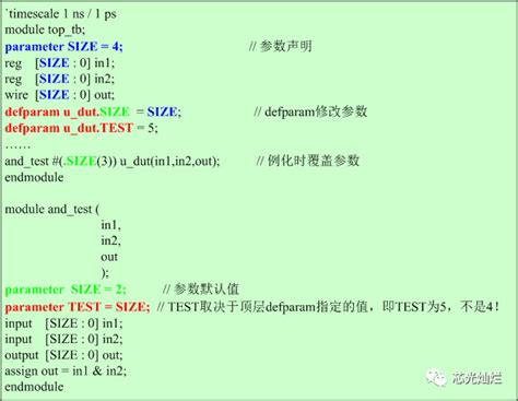 rtl基本知识：参数三姐妹 parameter localparam specparam 魏老师说ic 博客园