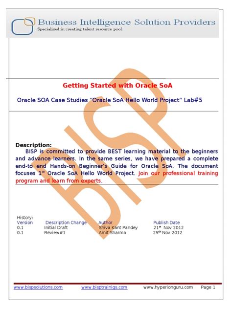 getting started with oracle soa 5 pdf computer standards cultural