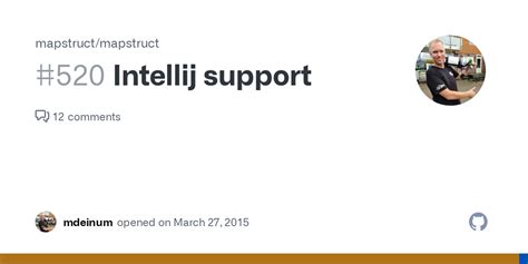 Intellij Support Issue Mapstruct Mapstruct Github