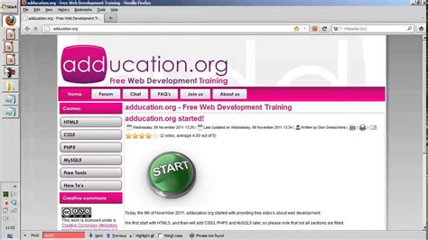 Cours Html5 Youtube