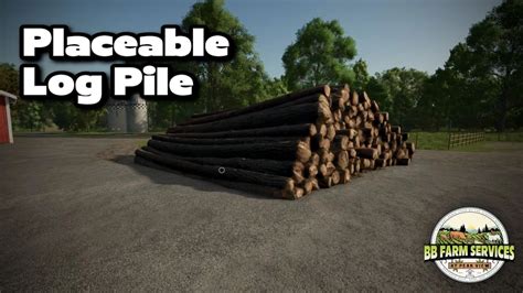 Placeable Log Stack V1 0 0 2 FS25 Net