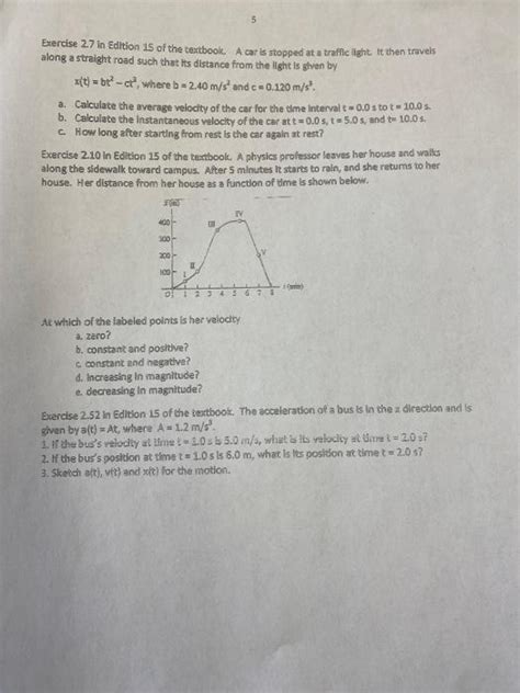 Solved Exercise 2 7 In Edltion 15 Of The Textbooli A Ca