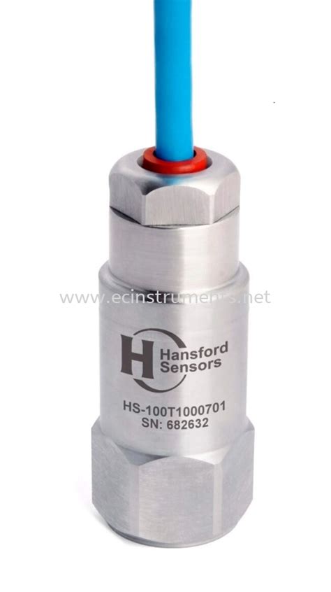 Hs 100t1000701 Hs 100t Top Exit Integral Silicon Cable Accelerometer With Temp Output