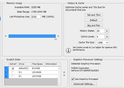 Photoshop Cc Giving Out Of Memory Error While Its Adobe Support