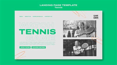 Шаблоны Презентаций Powerpoint Tennis Изображения скачать бесплатно на Freepik