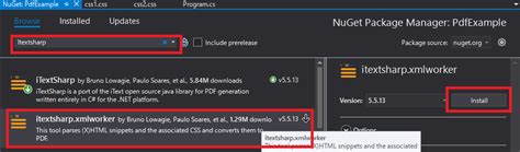 明月の開発ストーリ C Pdfを作成する方法itextsharp