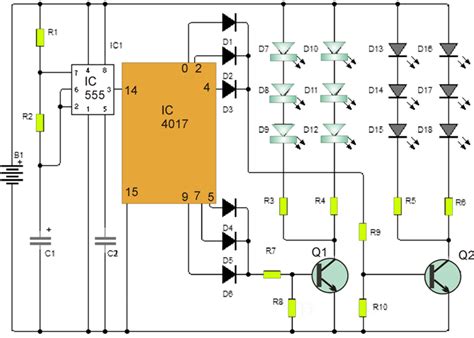 Make A Police Strobe Light Circuit
