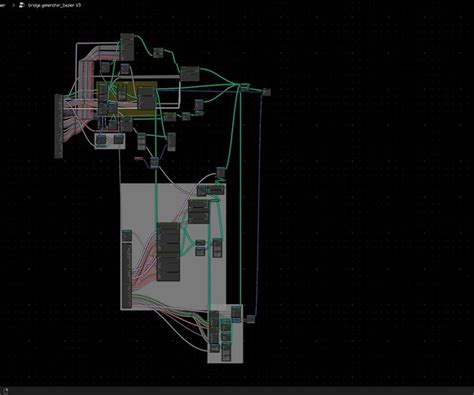 Artstation Procedural Bridge Generator Bezier Curve For Blender Game