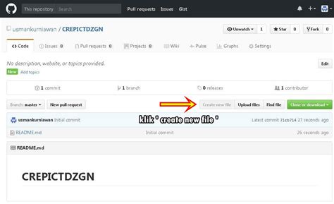 Cara Upload File Javascript Dan CSS Ke Github CREPICTDGZ