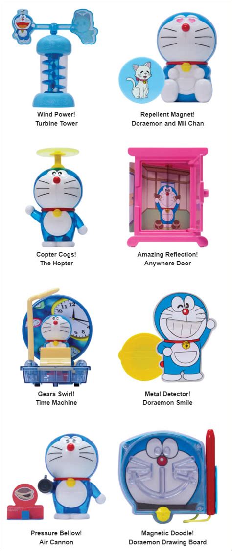 Expired Mcdonalds Latest Happy Meal Toys Features Doraemon From 6