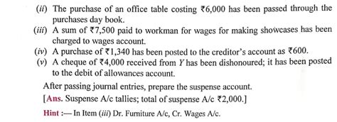 Dk Goel Solutions Isc Q 26 Chapter 21 Errors And Their Rectification Class 11 Isc 2023 24