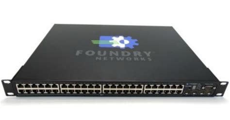 Brocade Fls648 Fastiron Stackable Layer 3 Access Ethernet Switch
