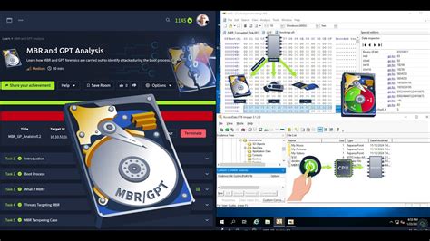 tryhackme mbr and gpt analysis walkthrough youtube