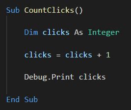 Static Variables In VBA My Online Training Hub