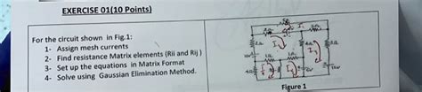 Solved Exercise 01 10 Points For The Circuit Shown In Fig 1 1