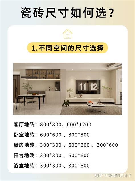 家装瓷砖选多大最合理？ 知乎