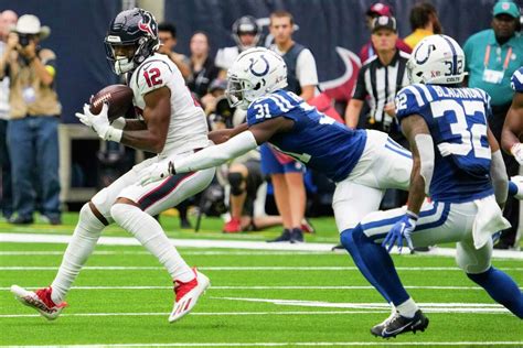 Houston Texans How Offense Unraveled In A Tie With The Colts