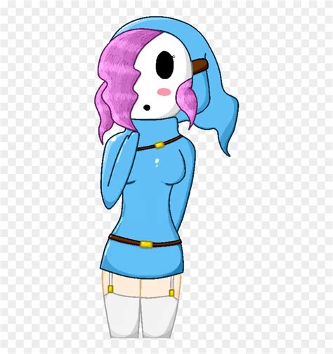 Blue Shy Gal Shy Gal Blue Full Size Png Clipart Images Download