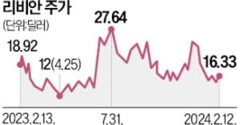 길어지는 전기차 겨울리비안 목표주가 하향