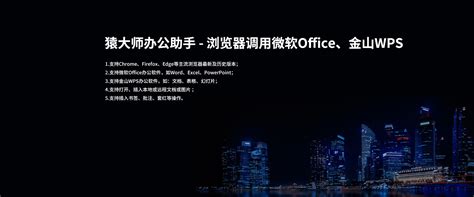 猿大师办公助手 网页内嵌officewps在线编辑wordexcelppt