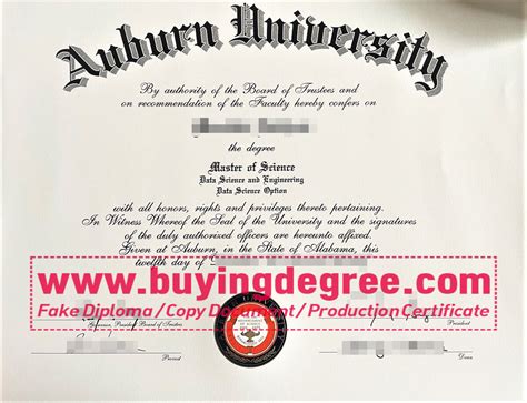 How Can I Replica Auburn University Diploma