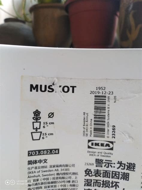 IKEA MUSKOT Dia 17cm Plant Pot, Furniture & Home Living, Gardening ...