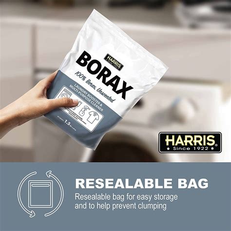 Harris Borax Laundry Booster And Multipurpose Cleaner Unscented 15lb