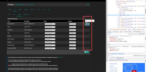 Unable To Edit The Geoip Filters There Are Supposed To Be Edit Buttons