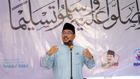 Anwar Sadad Perayaan Maulid Nabi Tingkatkan Indeks Kesalehan Sosial