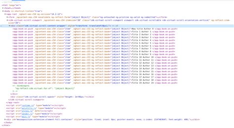 Angular Performance Optimization Virtual Scroll Octoperf