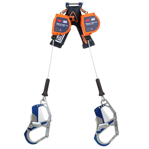 3m Dbi Sala 8 Ft Class 2 Nano Lok Edge Twin Leg Personal Self