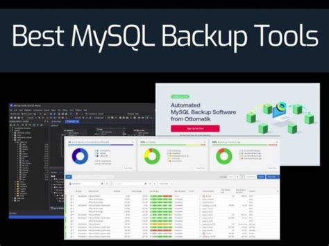 9 Best Mysql Backup Tools For 2025 With Free Trials