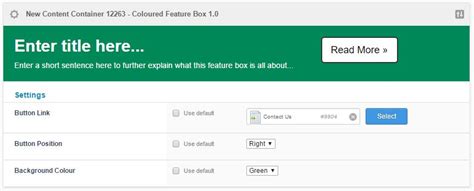 Content Templates Squiz Matrix Documentation